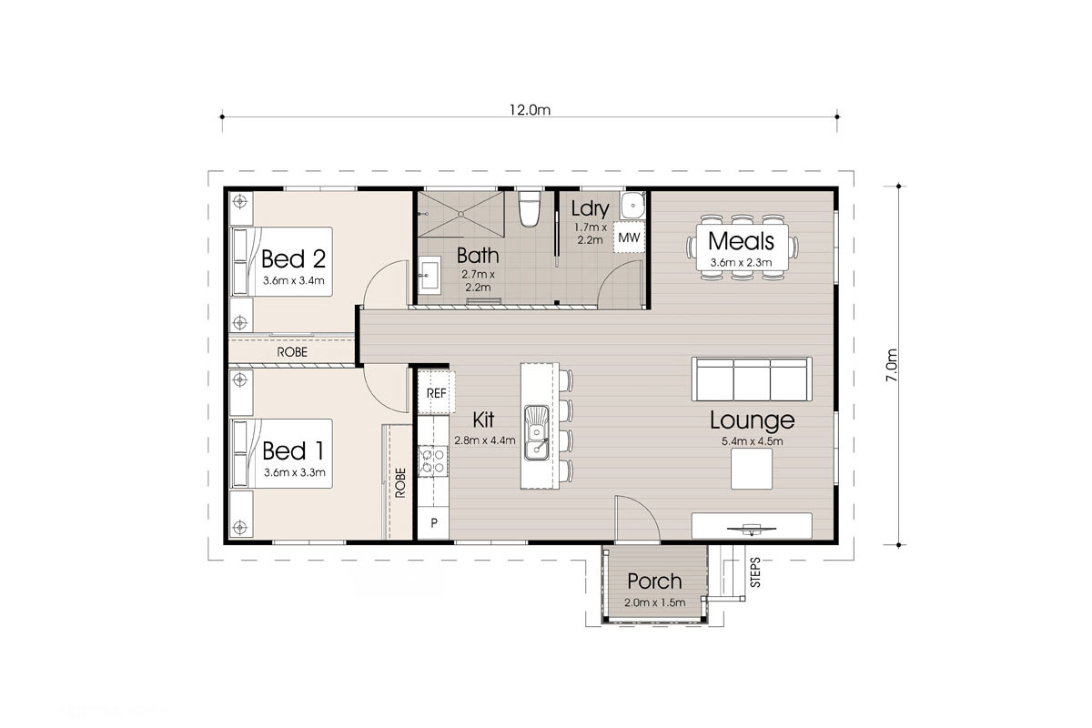 Granny Flat Designs & Kits Queensland | Relocatable Granny Flat ...